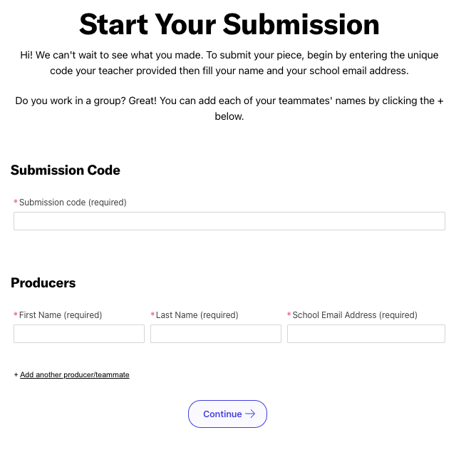 How do my students submit to a challenge?